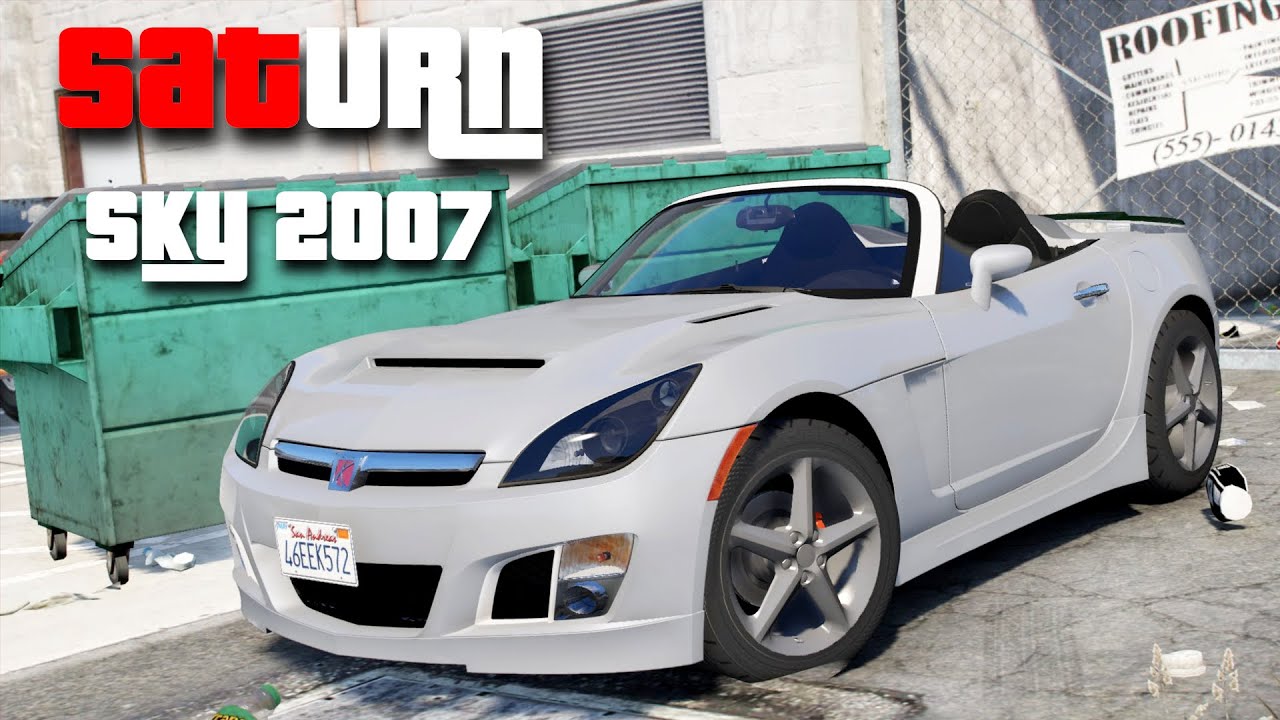 Saturn Sky 2007 - GTA 5 Real Life Car Mod! - YouTube