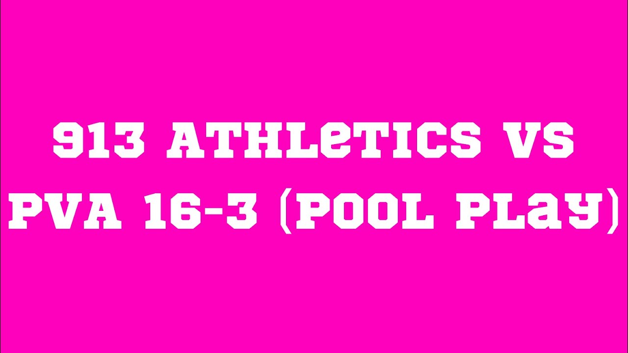My Highlights VS. PVA 16-3 (Pool Play) - YouTube