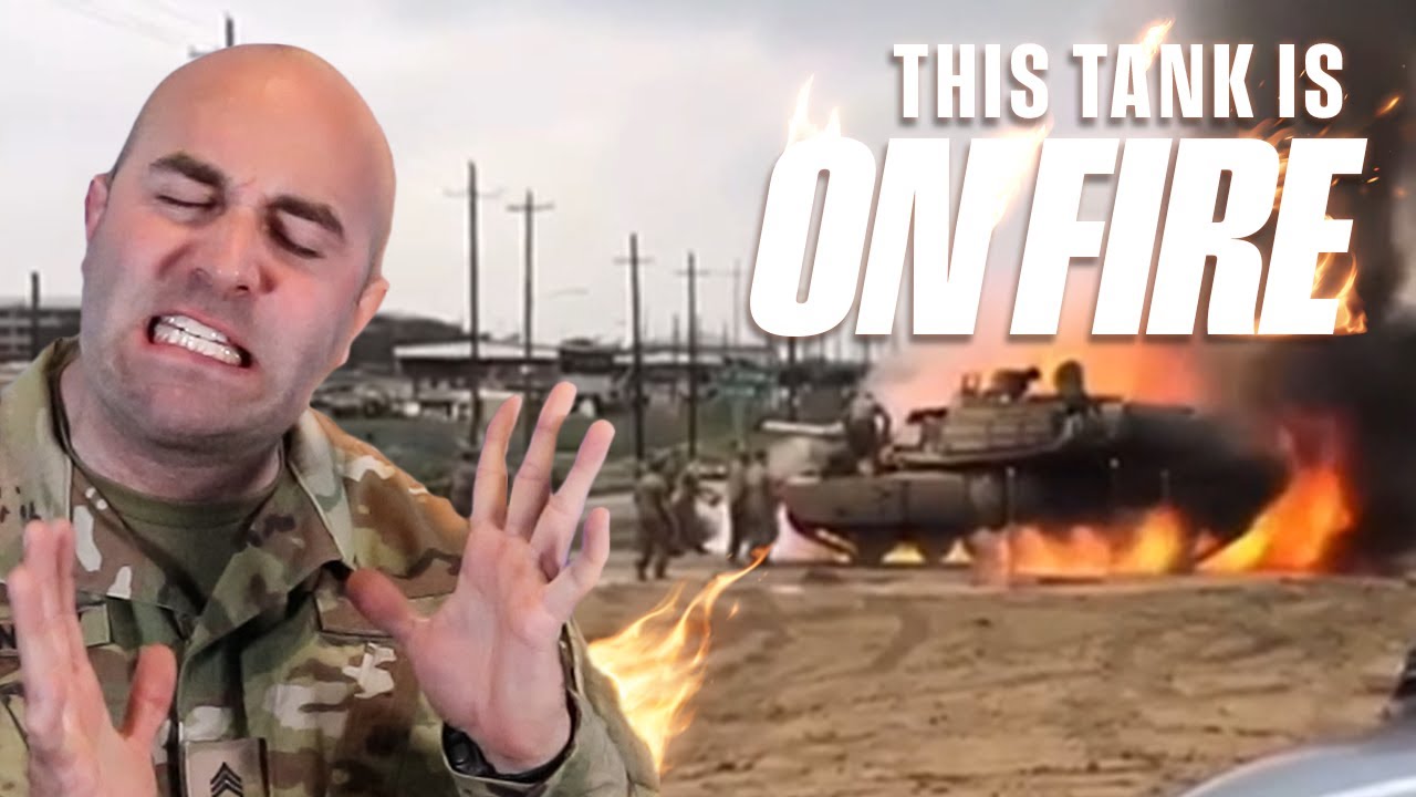 A Tank caught on Fire... NOT MY FAULT - YouTube