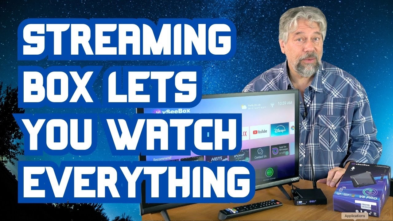 Watch Everything with the vSeeBox V5 Pro Live TV Streaming Box - YouTube