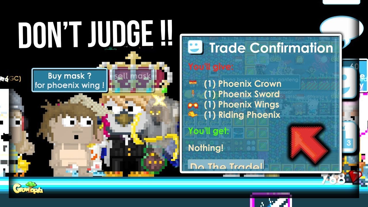 WTF !?!? JANGAN MEREMEHKAN NOOB DENGAN PHOENIX SET (200+ DLS ...