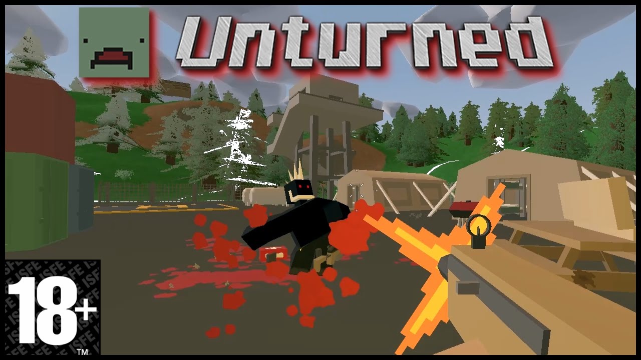 Unturned PL - PIEPRZONY MINIGUN! - YouTube