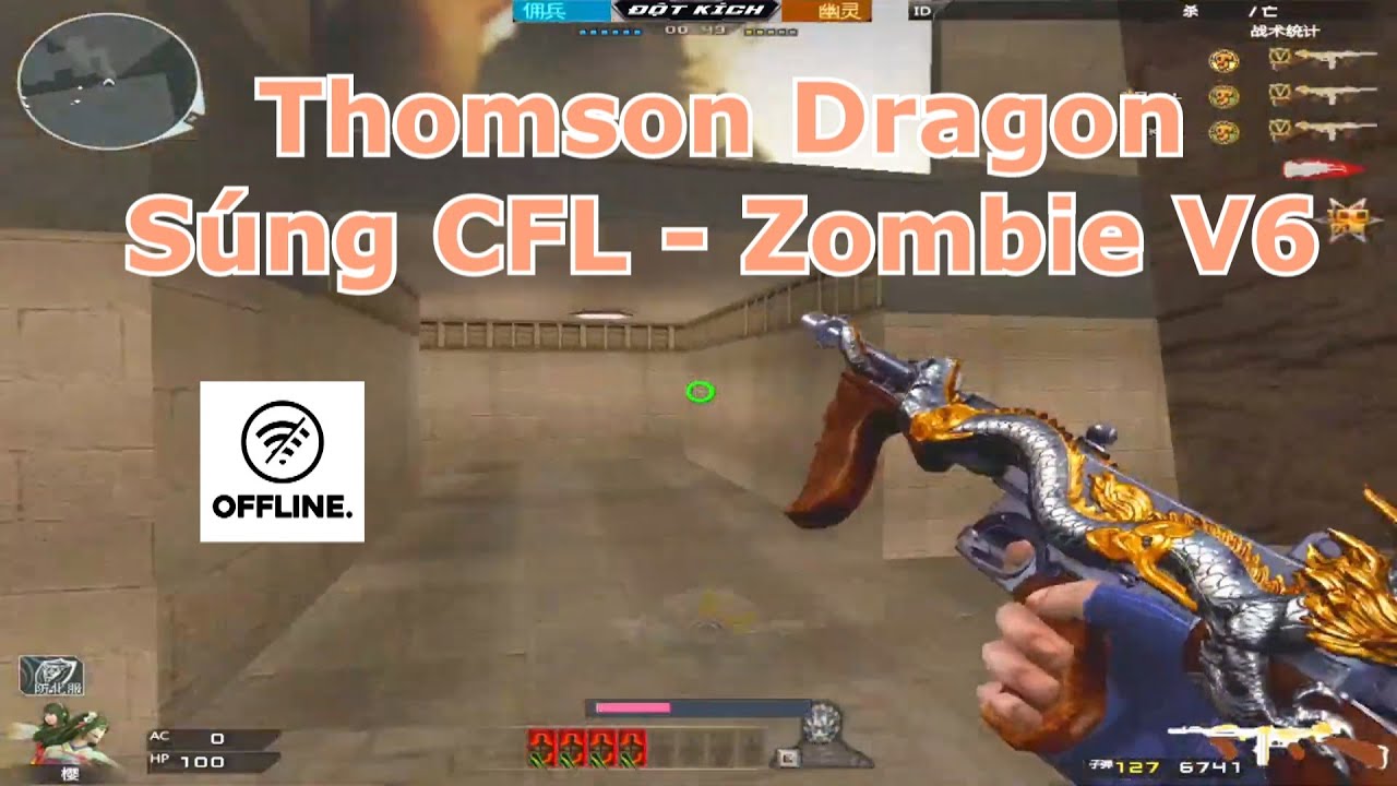 CrossFire Offline | Thomson Vip Inferno Dragons Sung CFL - Zombie V6 ...