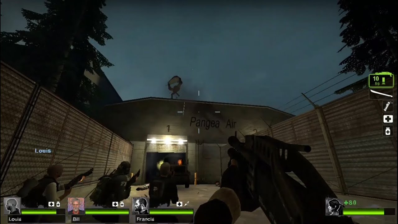 Hangar - L4D2 - Thick with fog Remake #3 - Experto - YouTube
