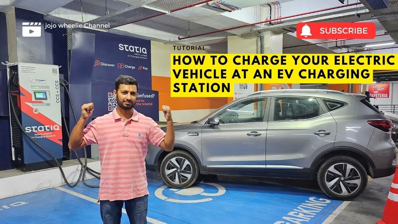 Tutorial: How to Charge Your Electric Vehicle at an EV Charging Station ...