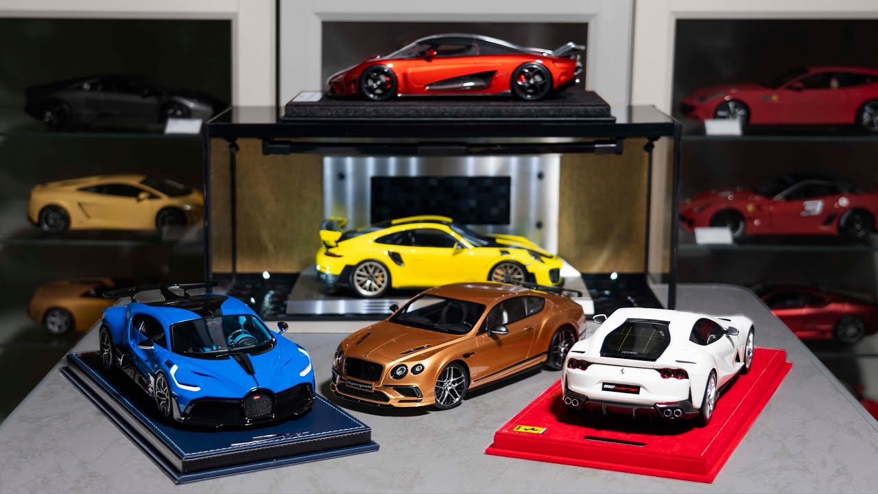 HIGH-END RESIN modelcar collection [My uncle's 1/18 supercar collection ...