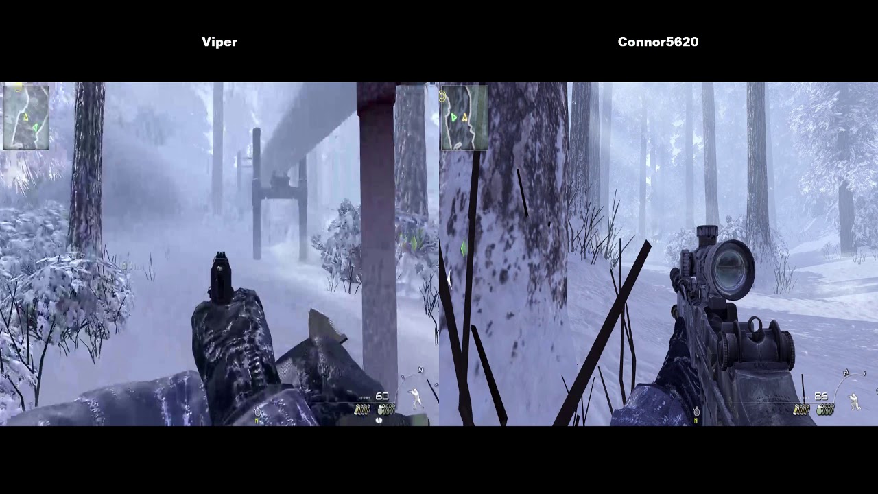 CoD MW2 - Spec Ops Co-op [Alpha Evasion] Veteran Difficulty 69 Star Challenge (Split Screen ...