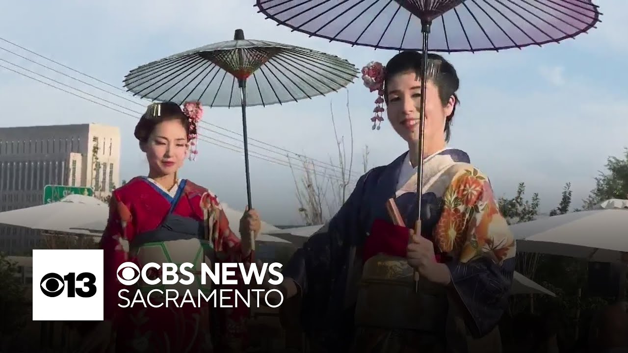New Hanami Line in Sacramento ready to blossom - YouTube