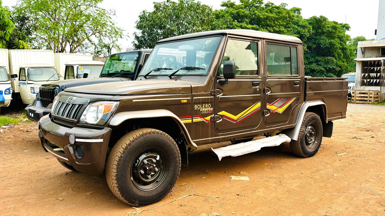 Desi pickup truck | Mahindra Bolero Camper Gold ZX 2024 😍₹10.61 Lakh ...
