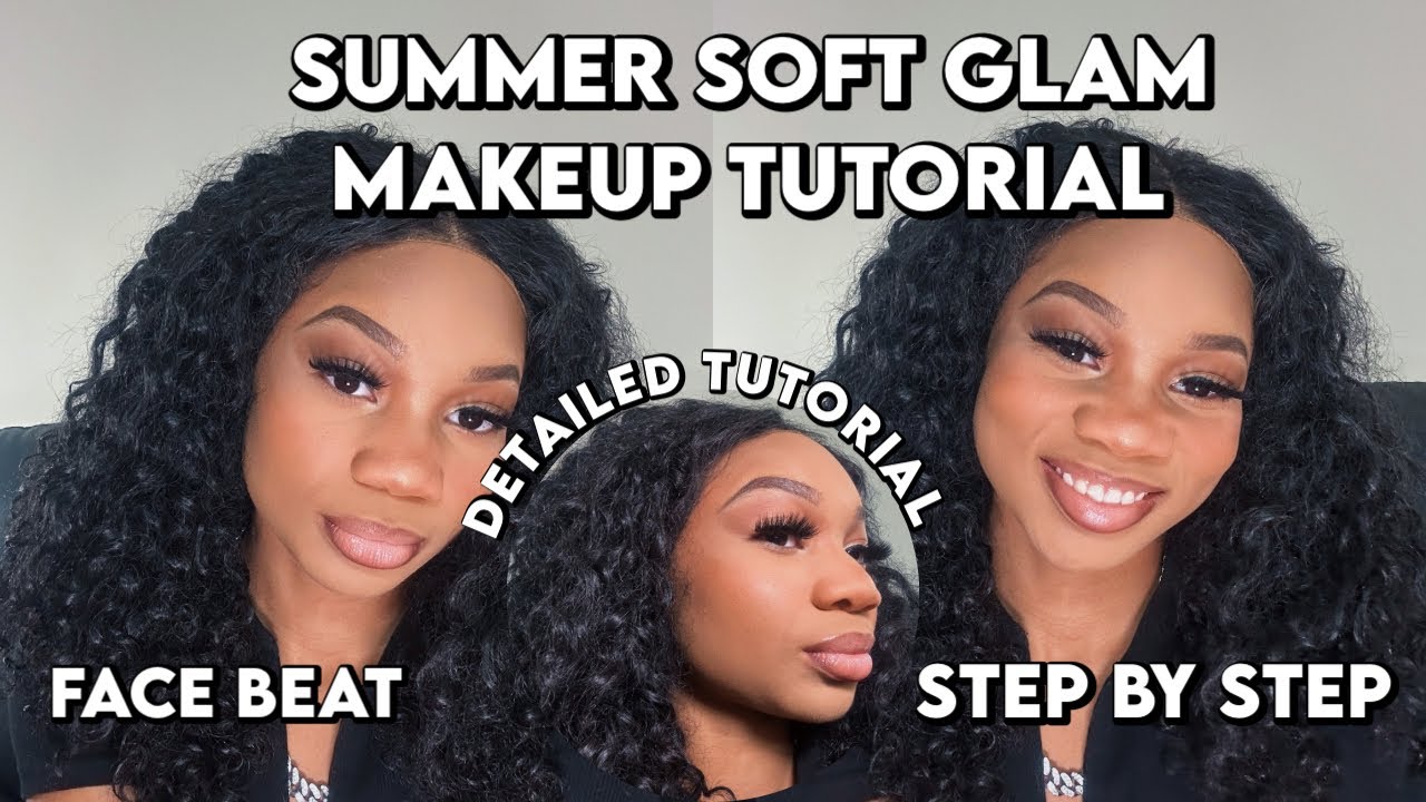 Summer Soft Glam Makeup Tutorial | That Will Last ALL DAY - YouTube
