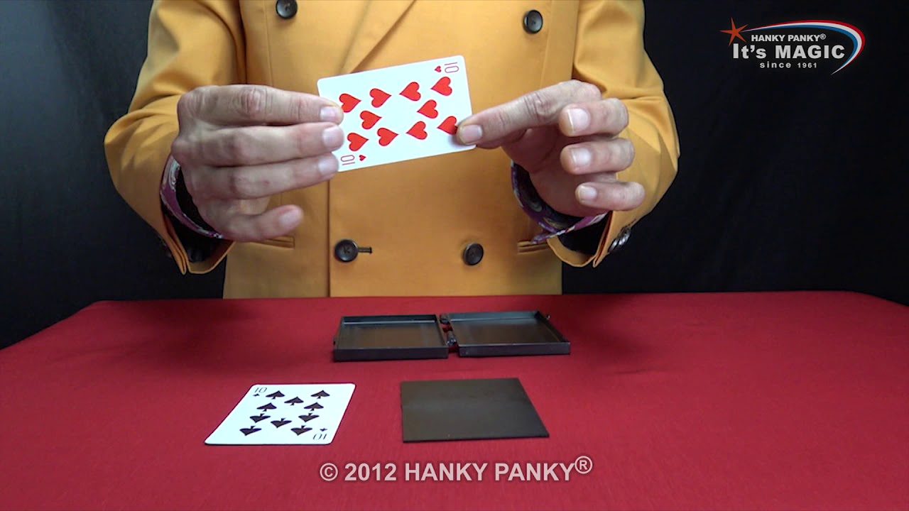 225 THE PROFESSIONAL MAGIC CARD BOX - YouTube