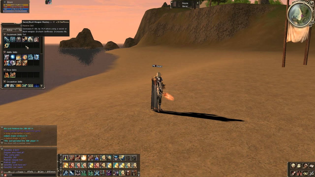 Sword Muse / Swordsinger - Passive skills - YouTube