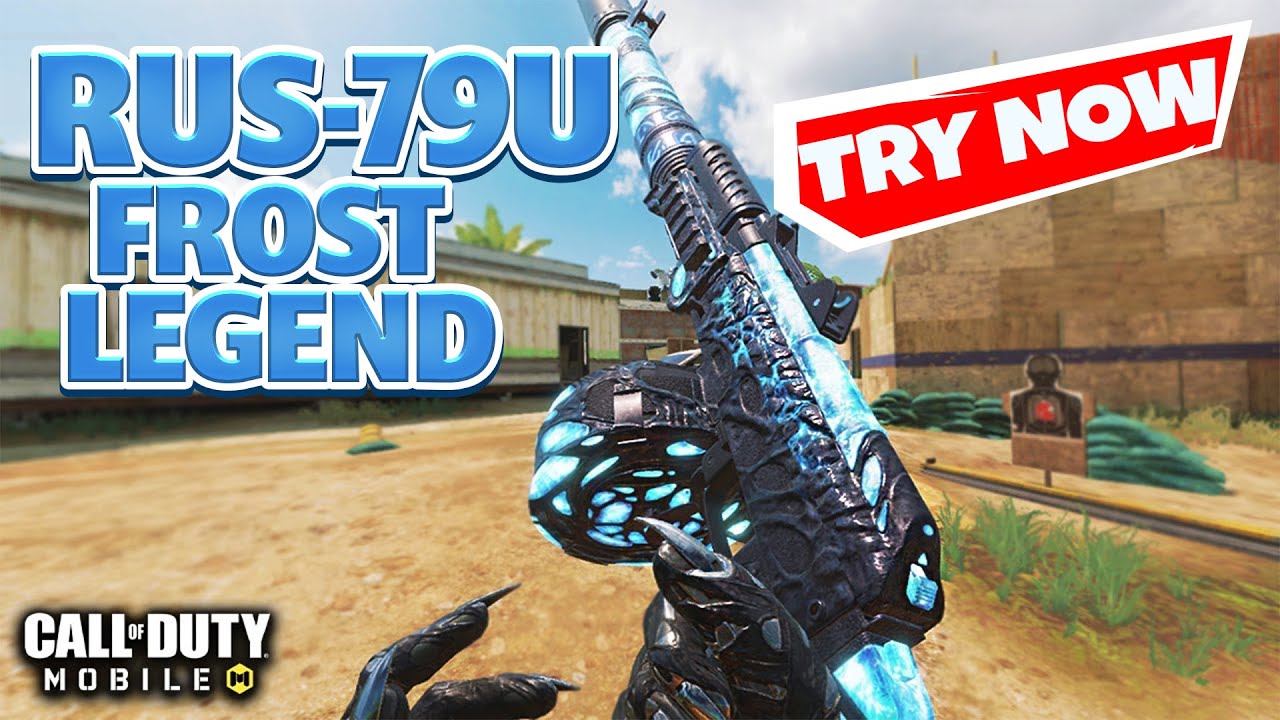 NEW RUS 79U EPIC SKIN FROST LEGEND | Nuke gameplay CODM - YouTube
