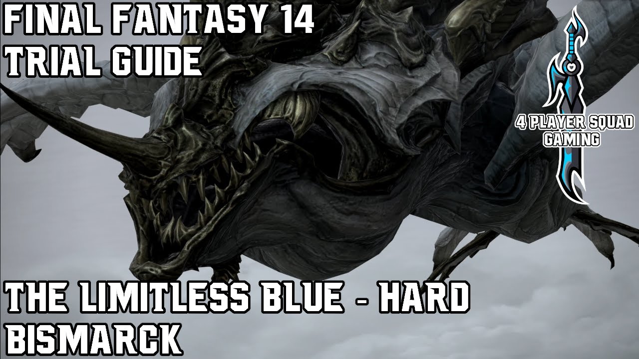 Final Fantasy 14 - Heavensward - The Limitless Blue (Hard) - Trial ...