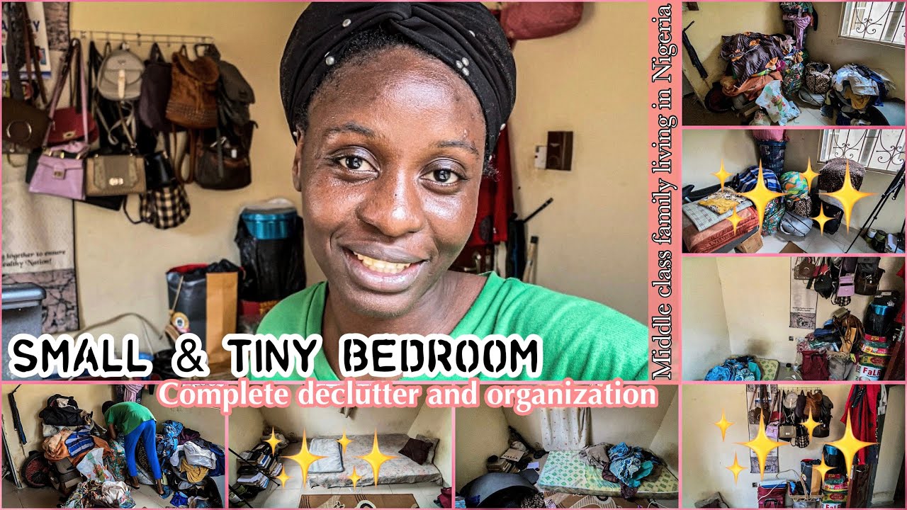 A VERY MESSY SMALL/TINY BEDROOM DECLUTTER CLEAN WITH ME AFTER THE ...