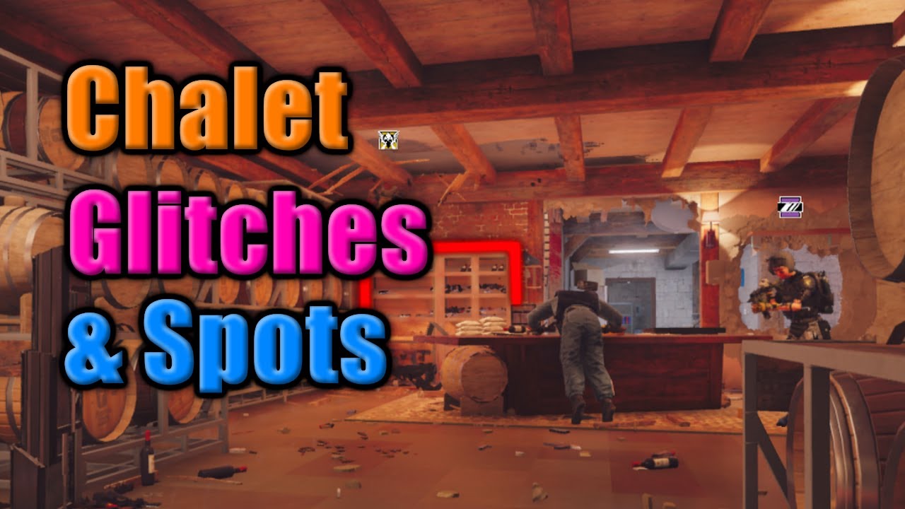 Rainbow Six Siege | Chalet Glitches & Spots - YouTube