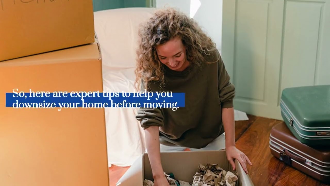 Tips To Downsize Your Home Before Moving - YouTube
