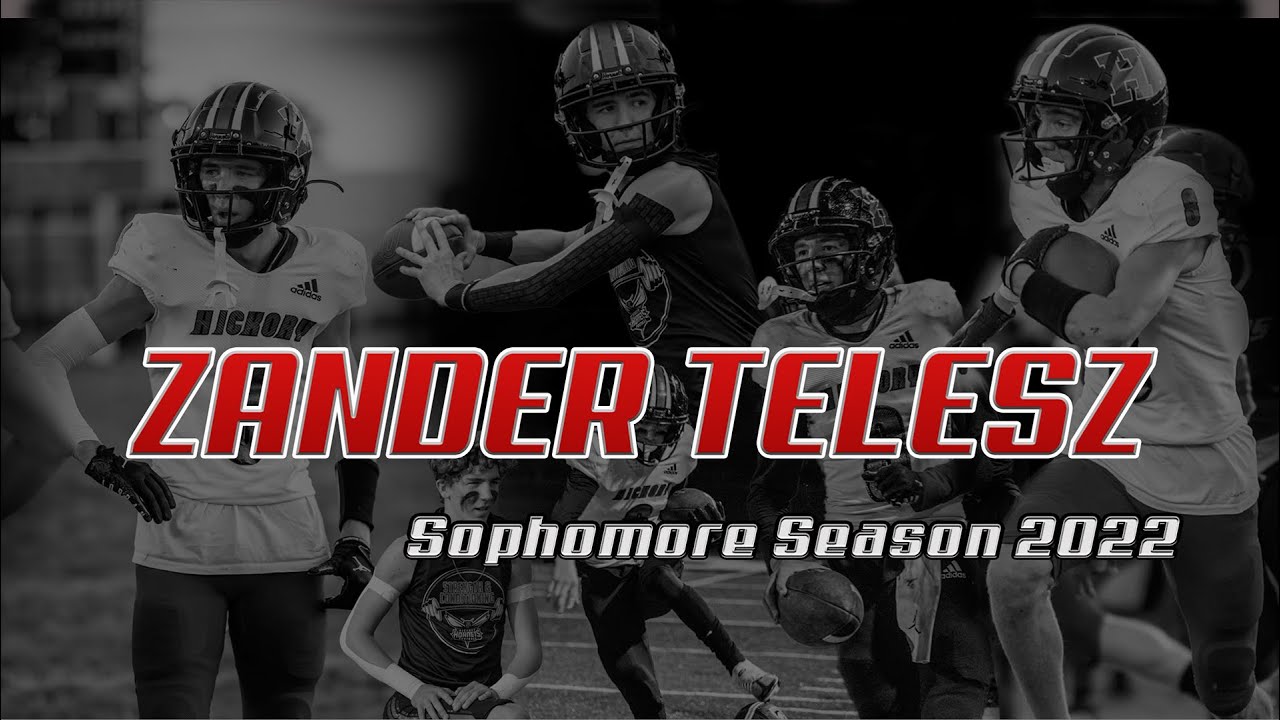 Zander Telesz Football Highlights 2022 Sophomore Season - YouTube