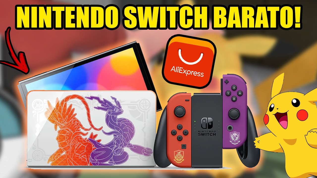 NINTENDO SWITCH mais BARATO do MERCADO e MAIS! ANIVERSÁRIO ALIEXPRESS ...