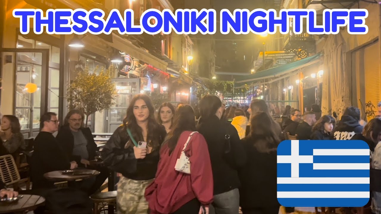 🕺 Friday Night PARTY time in THESSALONIKI! 🇬🇷 Greece’s best nightlife ...