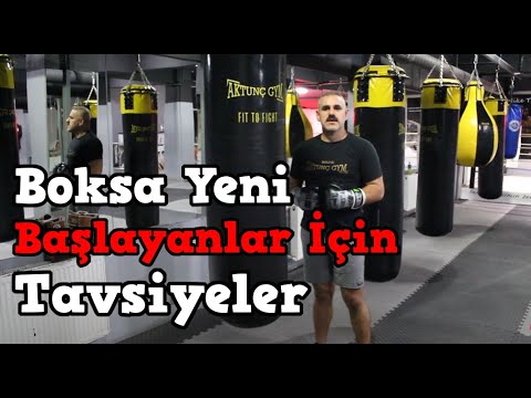 Boksa Yeni Başlayanlar İçin Tavsiyeler