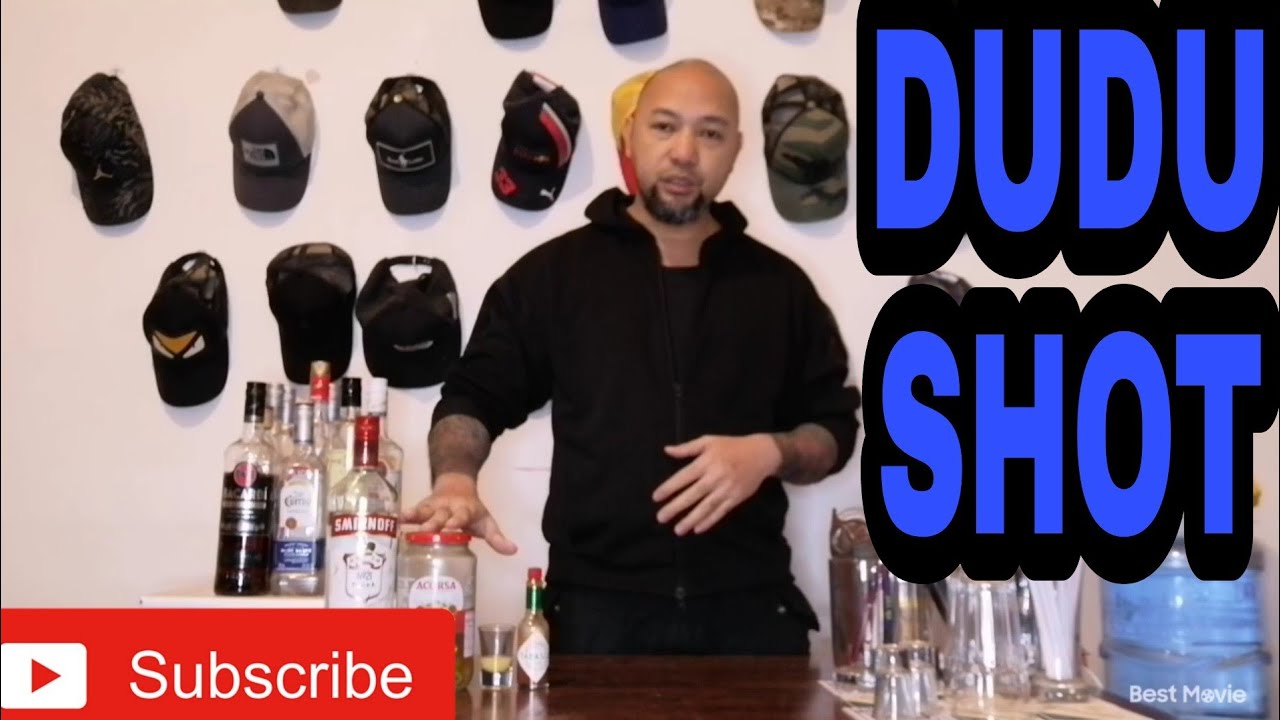 HOW TO MAKE DUDU SHOT COCKTAIL - YouTube