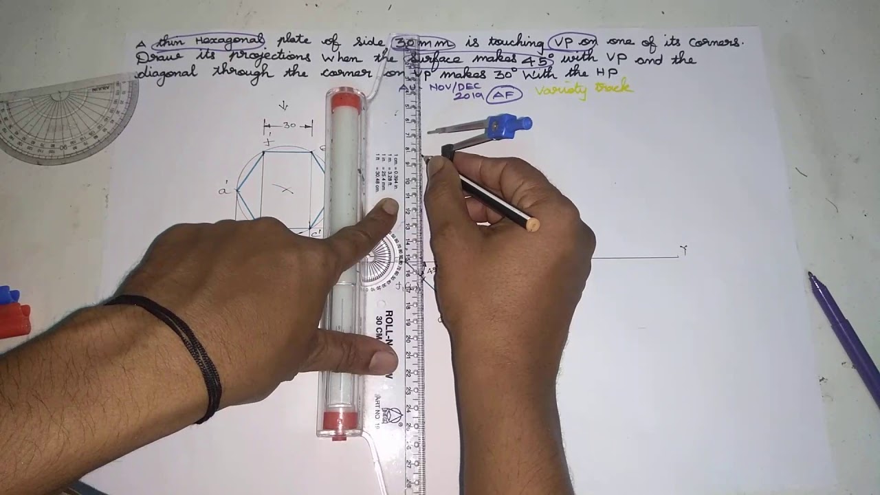 Video 34 | Engineering graphics Anna university answer key - YouTube