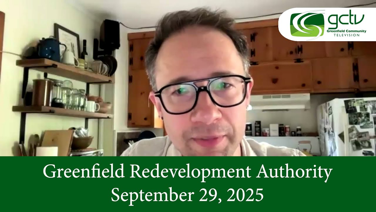 Greenfield Redevelopment Authority September 29, 2025 - YouTube