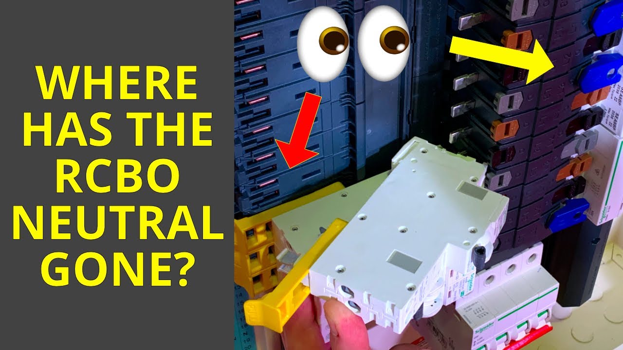 NO MORE NEUTRAL FLY LEADS- Schneider Acti9 Three Phase Distribution ...