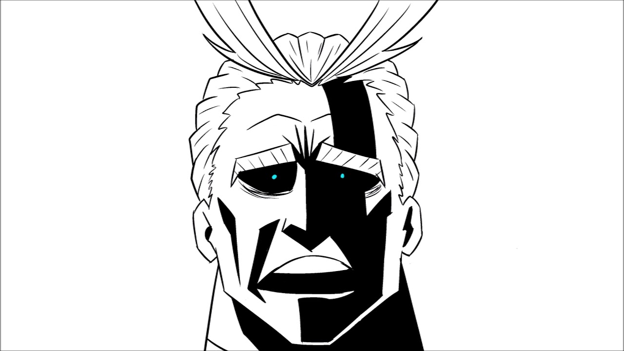 BNHA Shitpost Animatic - All Might Lies To Himself - YouTube