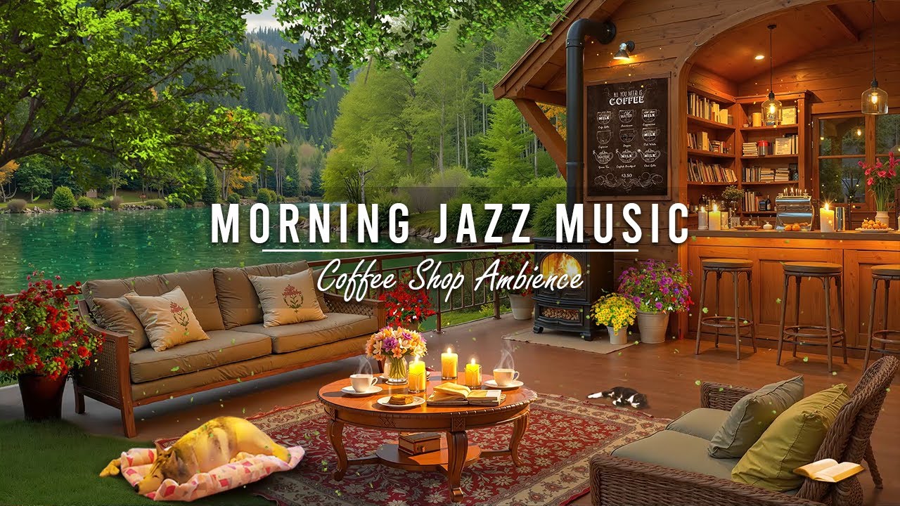 Morning Jazz Cafe Music ☕ Cozy Coffee Shop Ambience with Relaxing Jazz ...