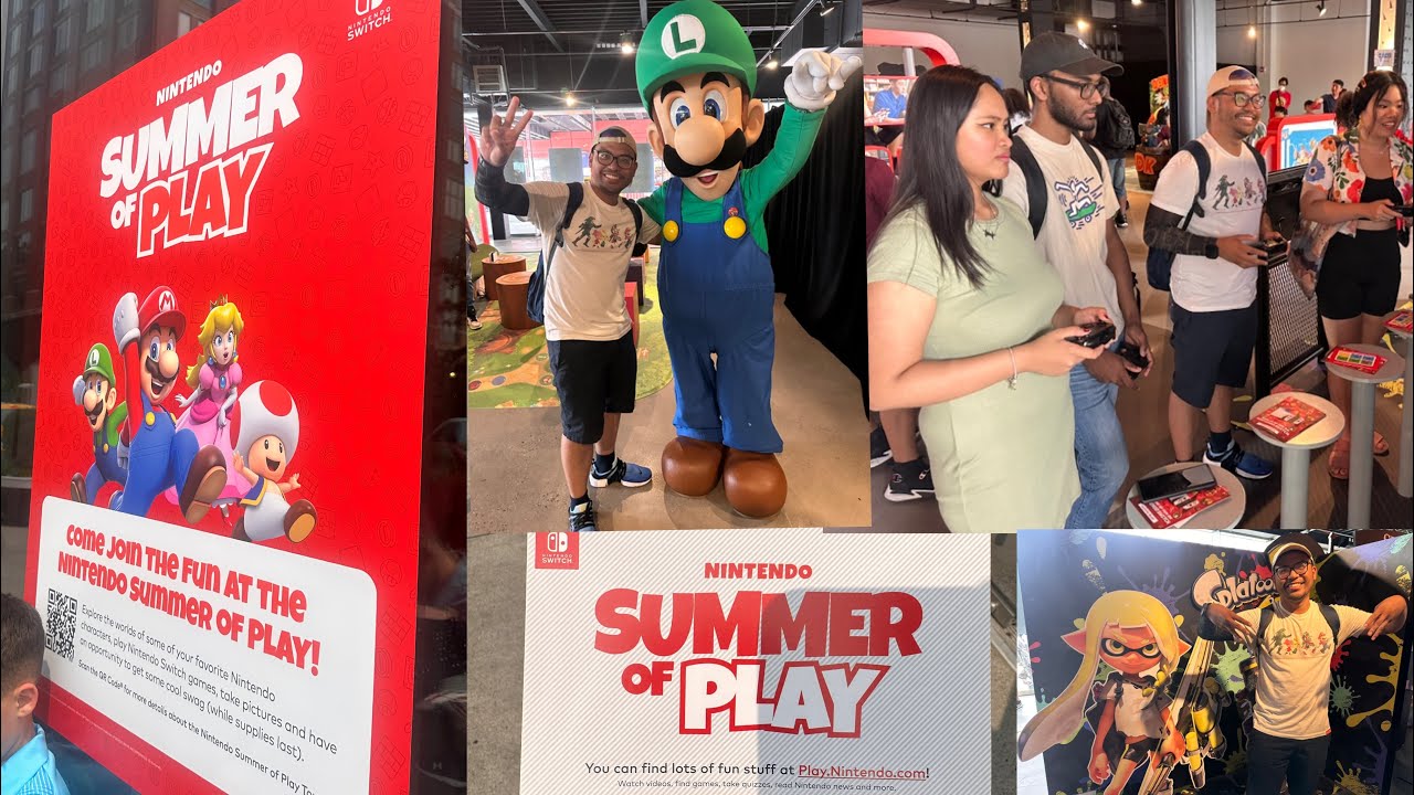 My First Nintendo Summer of Play Event Experience - Friday June 30th ...