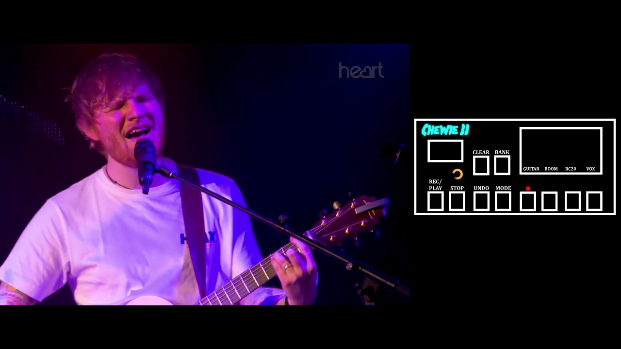 Happier Ed Sheeran Loop Pedal View - YouTube