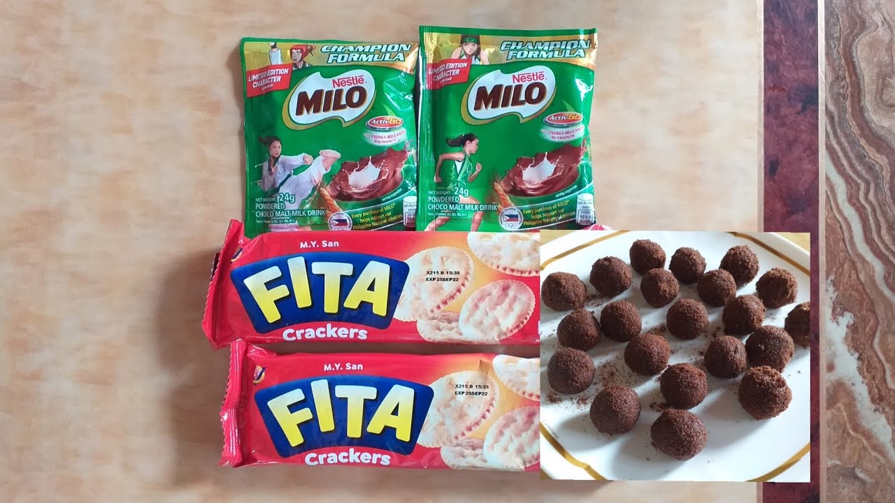 MILO CRACKER BALLS / MILO BALLS WITHOUT CONDENSED - YouTube