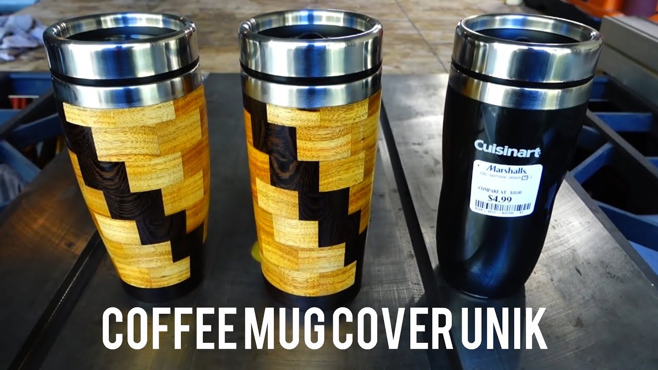 KARYA UNIK!!! CARA MEMBUAT MUG DARI KAYU - YouTube