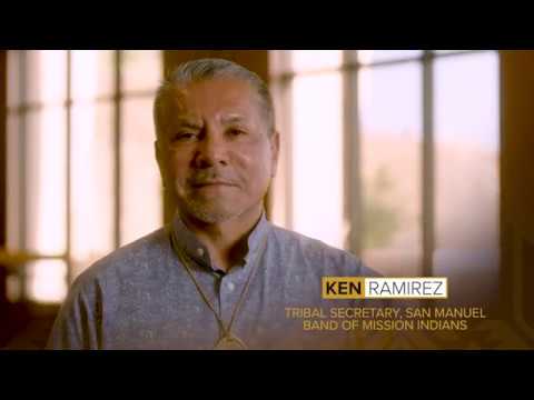 KTLA Visionary Profile of San Manuel Tribal Secretary Ken Ramirez - YouTube