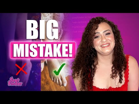 Biggest MISTAKE New FOOT MODELS MAKE ❗ (How To Make Money Selling Feet Pics)
