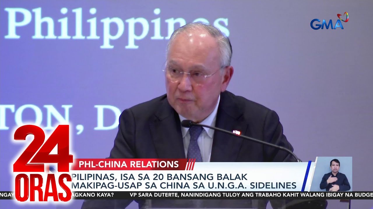 Pilipinas, isa sa 20 bansang balak makipag-usap sa China sa U.N.G.A ...