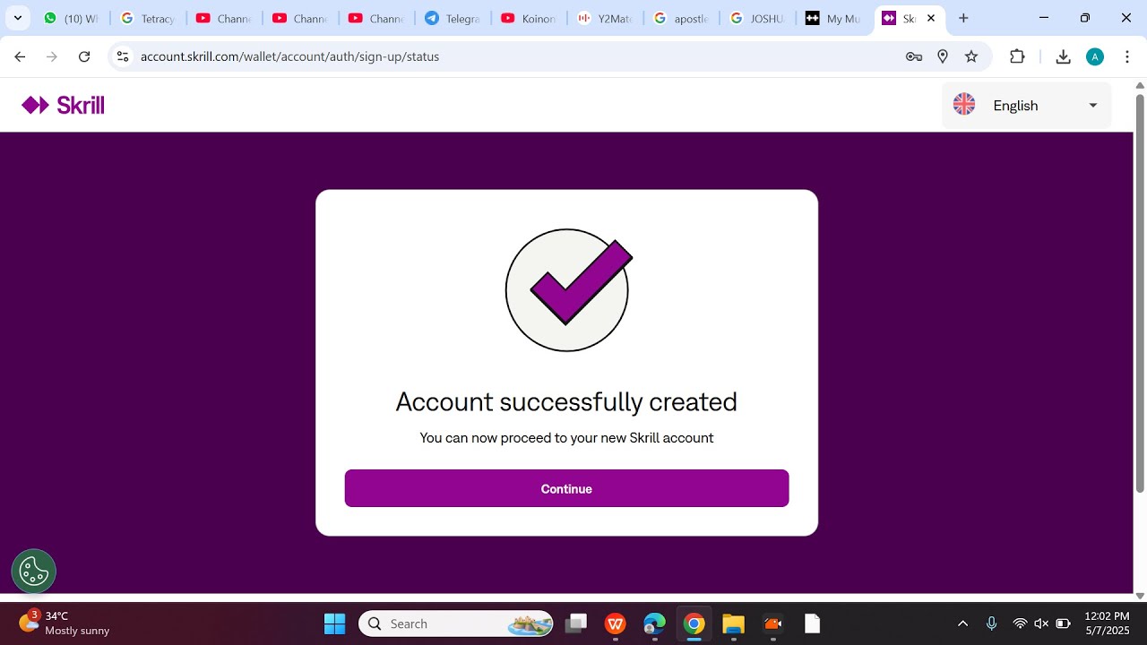 Step by Step Guide on How to Create a Skrill Wallet account to Receive ...