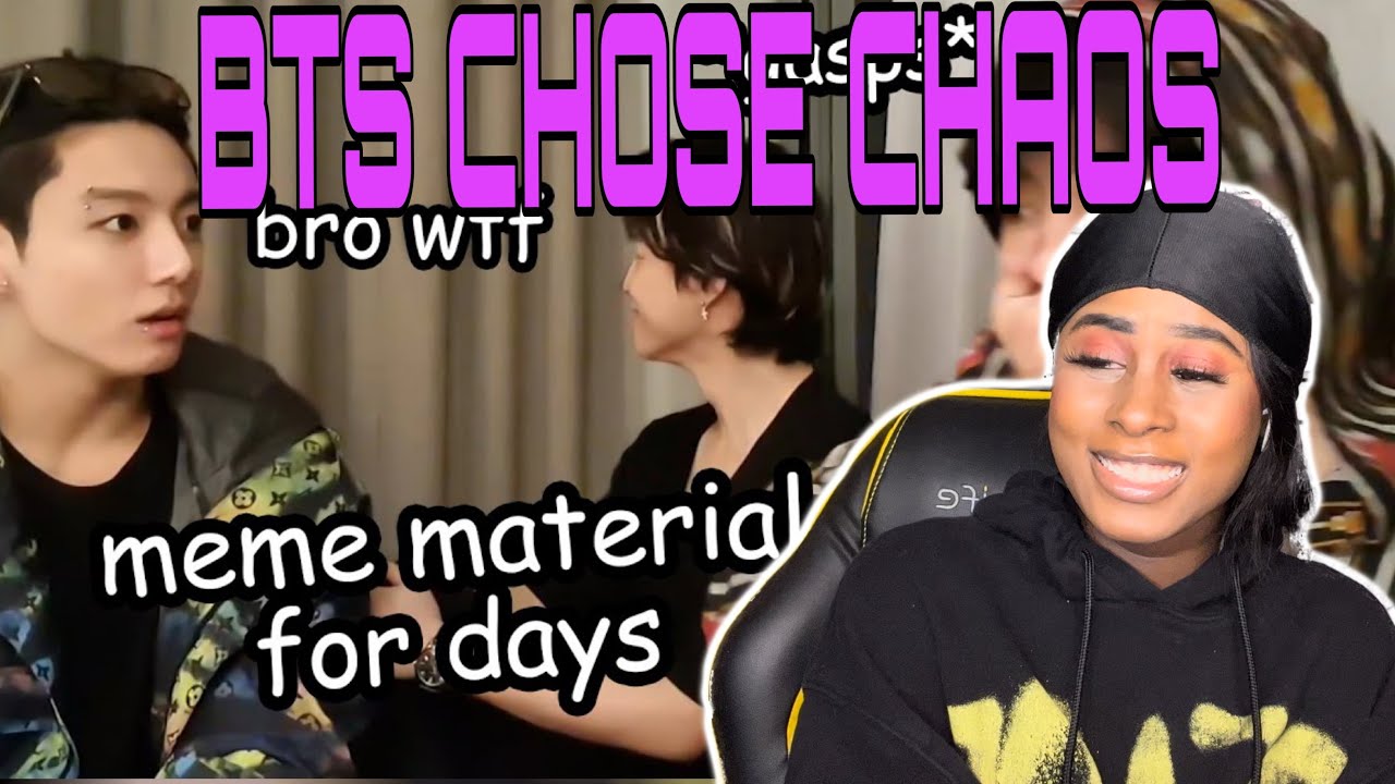 BTS chose Chaos in the US REACTION!! - YouTube