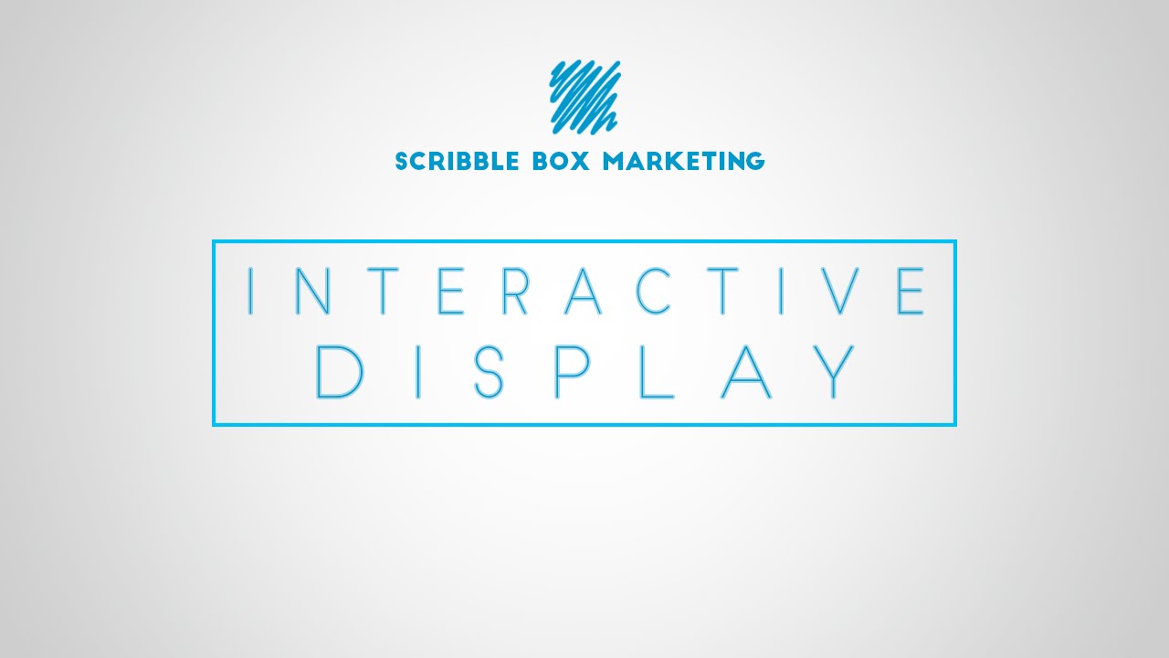 Scribble Box Marketing Presents Interactive Displays! - YouTube