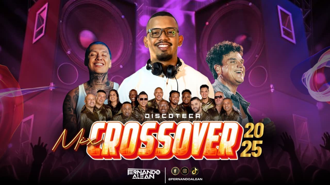 🔥 Mix Crossover 2025 🕺🏾 ( Reggaeton , Salsa , Vallenato , Merengue ...