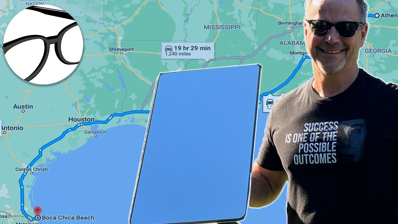 Texas ROAD TRIP: Starbase and Austin Giga Factory--with STARLINK RV ...