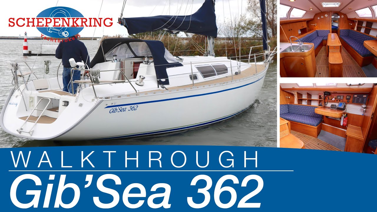 Gib’Sea 362 for sale | Yacht Walkthrough | @ Schepenkring Lelystad | 4K ...