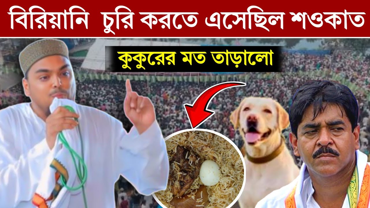 বিরিয়ানি চুরি করতে এসেছিল শওকাত, কুকুরের মত তাড়ালো //pirzada abbas ...