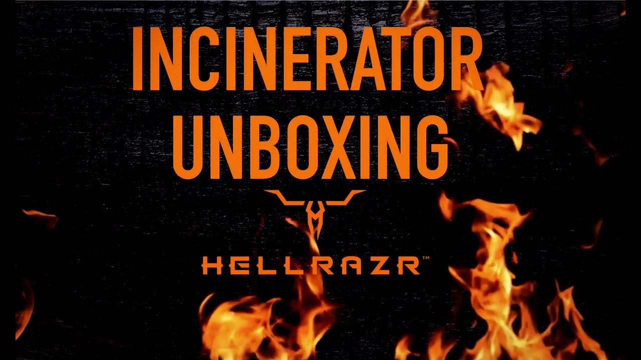 Hellrazr Incinerator - UnBoxing - Grill Grate Seasoning ...