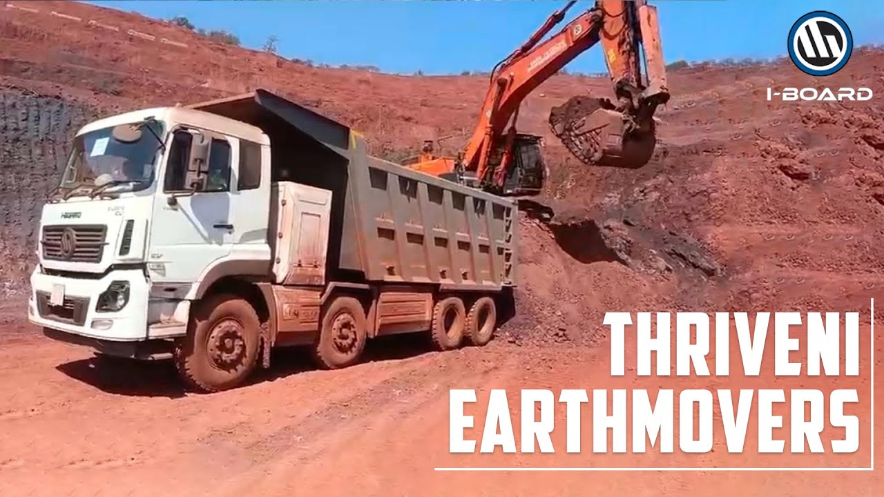 Thriveni Earthmovers' Green Mining Revolution with iBoard Electric ...
