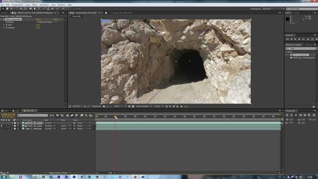 How to After Effects HDR Magic Lantern 2.3 Tutorial - YouTube