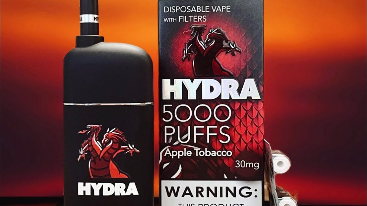 HYDRA Disposable | 1 Disp. Vape + 4 Filters | 5000 Puffs | Review by ...