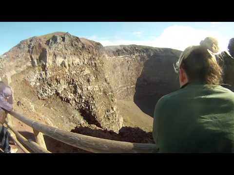 Naples Italy Mt. Vesuvius Hiking with Go Pro extended version - YouTube